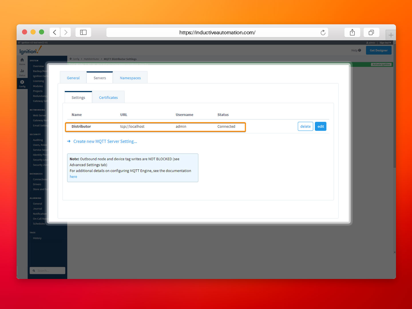 Connecting Ignition SCADA Using Sparkplug Client | N3uron Connecting Ignition SCADA Using Sparkplug Client | N3uron